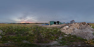 Pile of rubble at Farndon Fields | 360VRs